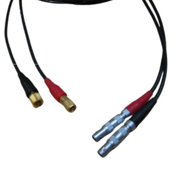Mini-Lemo to Subvis Twin UT Probe Lead | The Validation Centre