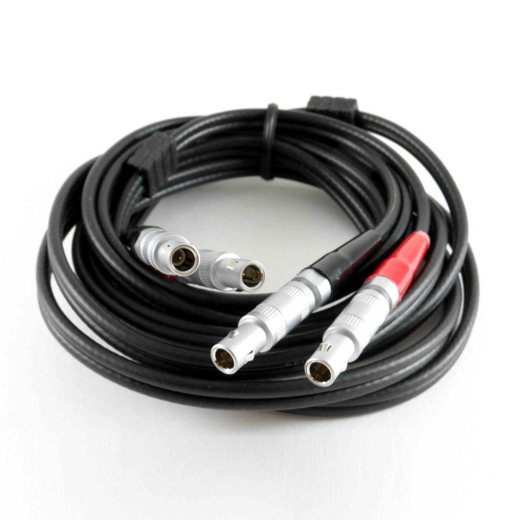 Mini-Lemo to Mini-Lemo Twin UT Probe Lead | TVC