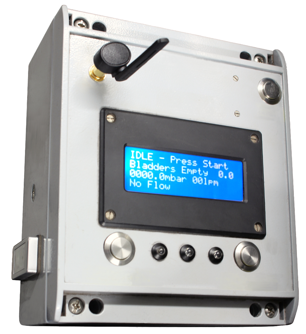 Wireless Remote O2 Sensor for Pipeline Welding fitted to ILUC